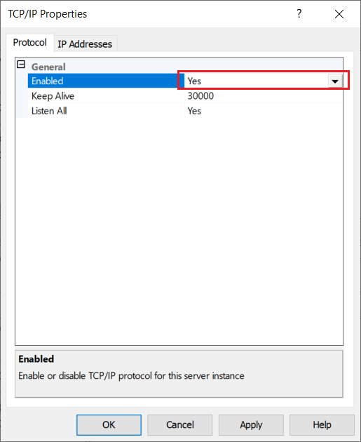 Using Odbc Data Sources To Connect To Microsoft Sql Express 2019 Remote Server Ecava Igx Web Scada